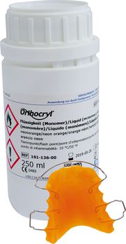 Orthocryl® liquid, neon orange - DENTAURUM USA eShop