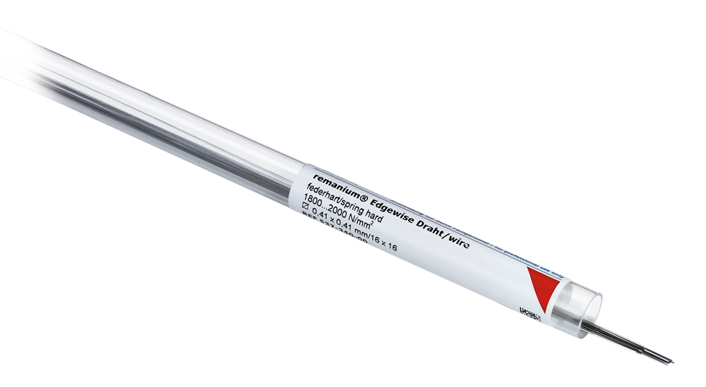 remanium® straight wire, rectangular 0.46 mm x 0.64 mm / 18 x 25 ...